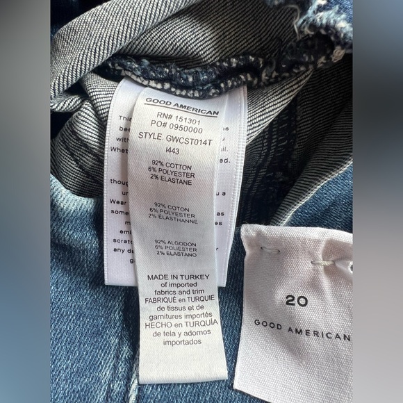Good American | Jeans | Nwt Good American Size 2 Skinny Sculpting Jeans ...